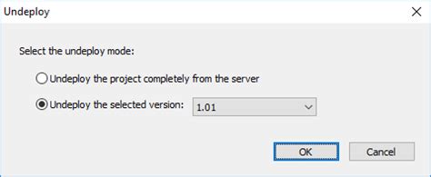 Undeploy The Client App PowerServer 2022 R2 Help