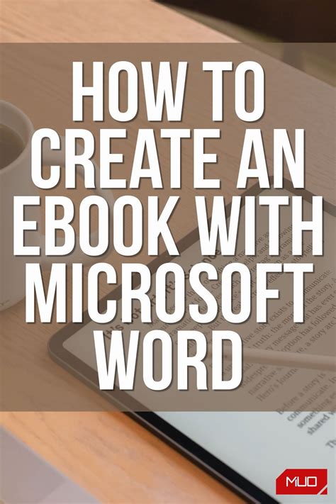 how to create an ebook with microsoft word artofit