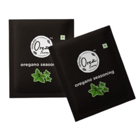 Orea Farm Combo Of Oregano Seasoning Sachets 100 Pcs Pack Of 2 Jiomart