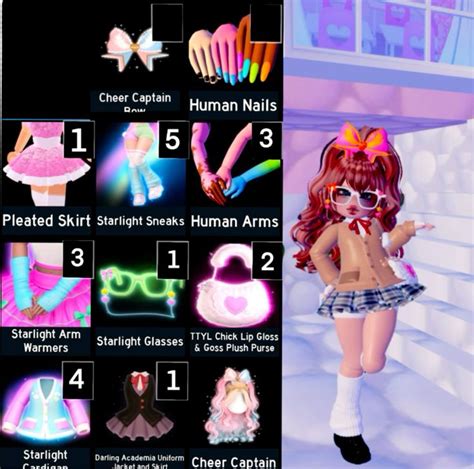 Royale High Gyaru Outfit Idea в г