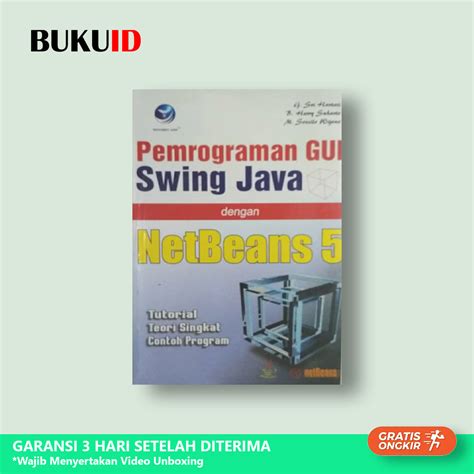 Jual Buku Pemrograman GUI Swing Java Dengan NetBeans 5 Original
