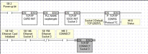 V TCP IP Connection Not Establishing Vision Samba PLC HMI Controllers VisiLogic