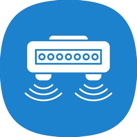Motion Sensor Glyph Curve Icon 42846153 Vector Art At Vecteezy