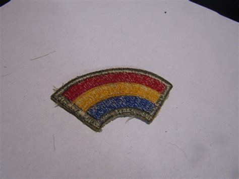 Original Military Patch Sew On Ww Era No Glow Us Army Nd Infantry Division Ebay