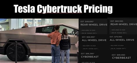 Tesla Cybertruck Pricing