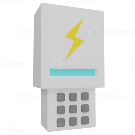 Power Meter 3d Illustration 10979516 Png