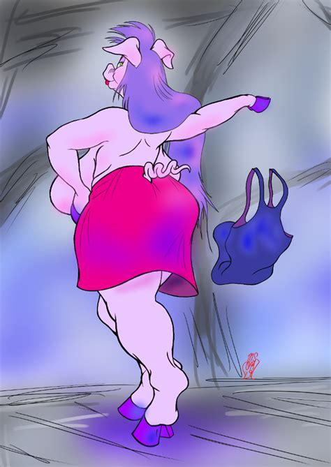 Rule 34 Anthro Only Back Back View Big Breasts Breasts Curvy Disney