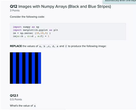 Solved Automatically When Time Expi Q Images With Numpy Chegg