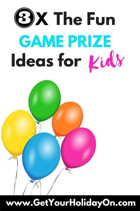 Prizes for Kids | Kids party games, Game prizes, Kids prizes