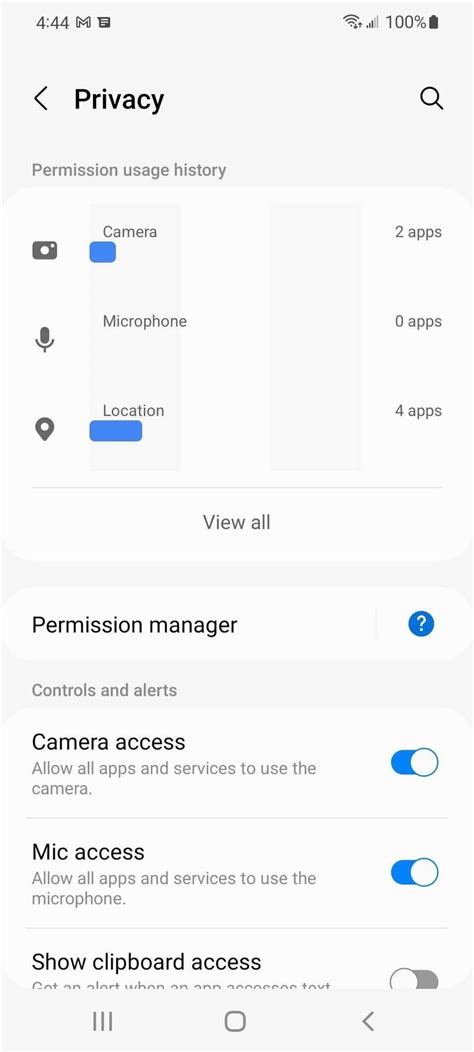how to access and use the android 12 privacy dashboard android central