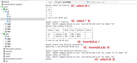 Mysql如何进行权限管理，如何让不同的用户具有操作不同的数据库或表的权限？数据库表可以开不同权限 Csdn博客