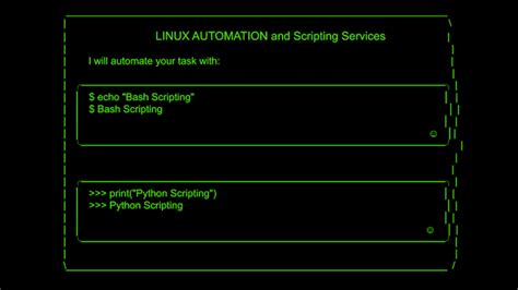 Automate Your Tasks With Custom Bash And Python Scripts By Ahadniazi Fiverr