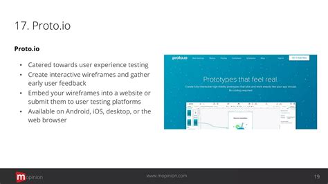 Top 20 Design And Wireframing Tools Ppt
