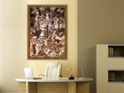 Artwork Replica Crucifixion By Gaudenzio Ferrari Italy WahooArt