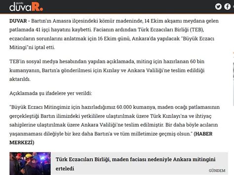 Mİtİng Kumanyalarimizla Madencİ Aİlelerİne Destek Olduk Ordu Eczacı Odası