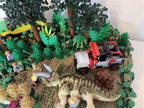 Jurassic Park World Lego Moc Update 6 Redevelopment Artofit
