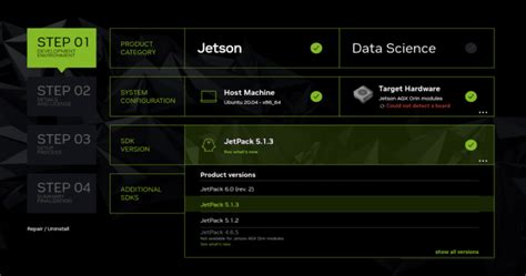 Jetson Agx Orin Nvidia Sdk Manager 210でjetpack 513をセットアップしてみました