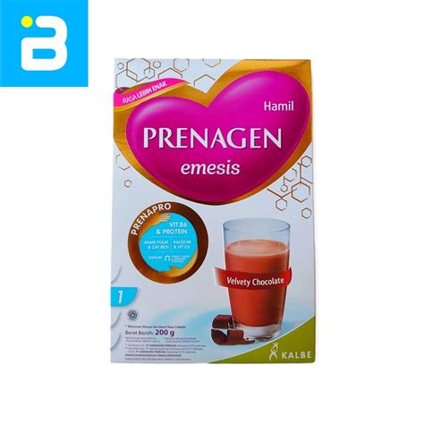 Jual Prenagen Emesis Velvety Chocolate 200 G Shopee Indonesia
