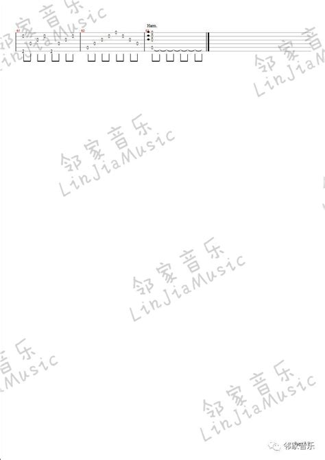 起风了吉他谱指弹独奏吉他谱附指弹演示视频 吉他堂