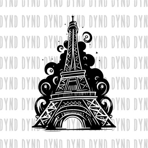 Eiffel Tower SVG Eiffel Svg Paris Svg Eiffel Tower Clipart Etsy