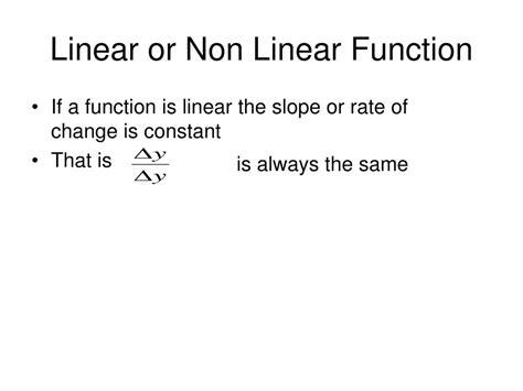 PPT Linear Function PowerPoint Presentation Free Download ID 3201162