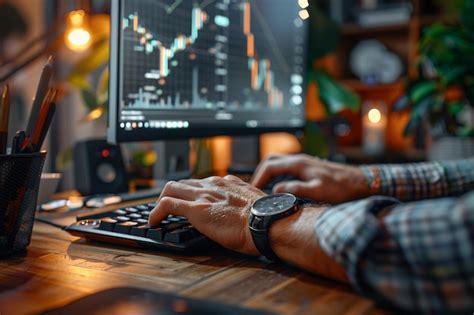 Premium Photo Financial Analysis With Charts And Calculations On Computer