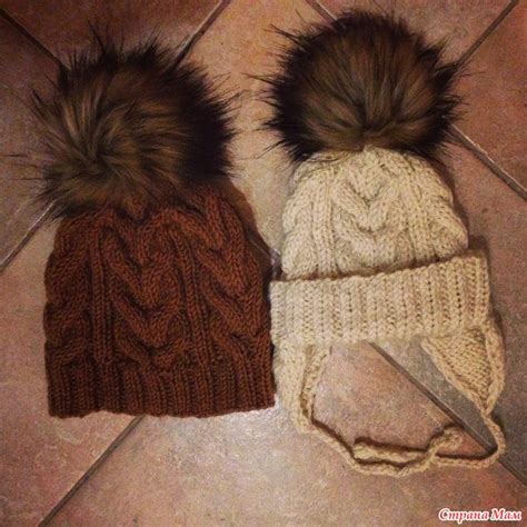 Теперь и для доченьки шапочка Вязание Страна Мам