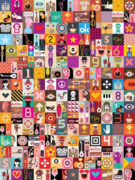 Large Vector Pop Art Collage 10920055 Vector Art At Vecteezy