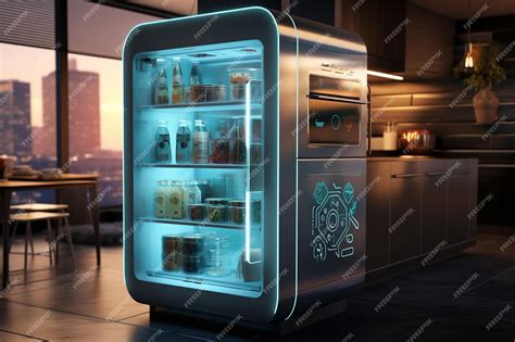 Premium Ai Image Intelligent Refrigerator With Integrated Cameras And