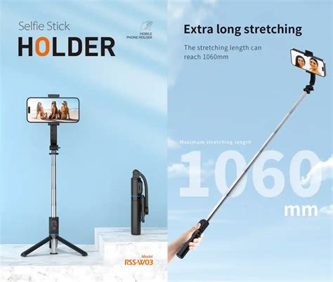 Recci Rss W Multifunctional Selfie Stick With Remote Control Best