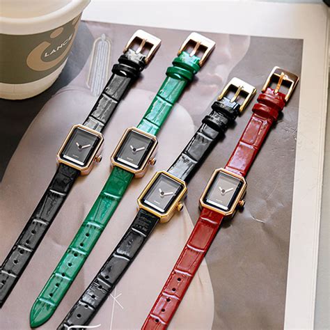 Buy Wholesale China Womens Luxury Square Watches Vintage Square
