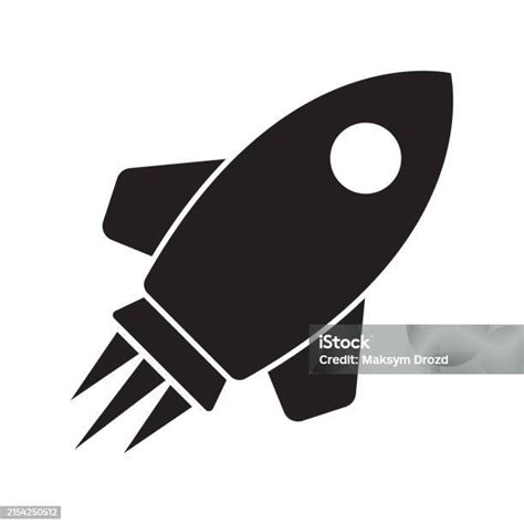 로켓 아이콘입니다 간단한 로켓 기호입니다 로켓 발사 벡터 아이콘입니다 Ship Launch에 대한 스톡 벡터 아트 및 기타