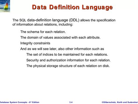 Dbmsintroduction Of Sql Ppt