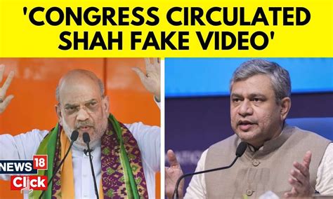 Bjp Complains To Ec About Deepfakes During Campaign Amit Shah
