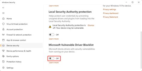 Smart Guide Enable Disable Microsoft Vulnerable Driver Blocklist