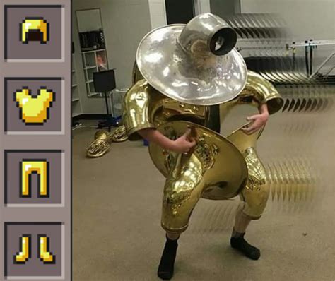 You Can See The Dedication Minecraft Armor Parodies Know Your Meme