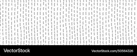Simple Seamless Pattern With Small Dash Line Vector Image