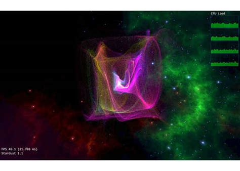 Using Vulkan Graphics Api To Render A Cloud Of Animated Particles In Stardust Application Digit