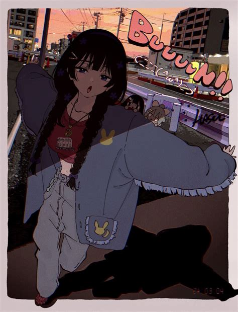 Hasu Higuchi Kaede Tsukino Mito Nijisanji Absurdres Commentary