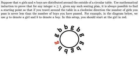 Solved Suppose That N Girls And N Babes Are Distributed Chegg Com