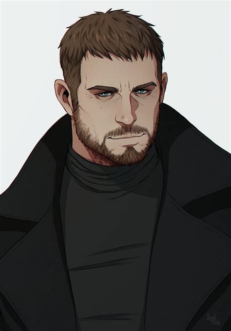 Chris Redfield Resident Evil And 1 More Drawn By Noahasai Danbooru