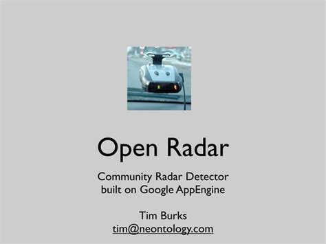 Building Open Radar Pdf