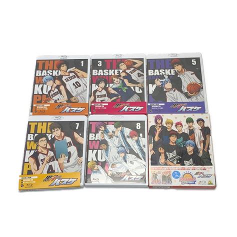 ジャンク品 Blu Ray 黒子のバスケ 6本セット 中抜けあり 187 全体的に状態が悪い日本｜売買されたオークション情報