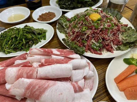 종로 육회맛집 김사원세끼맛집 백제정육점 네이버 블로그