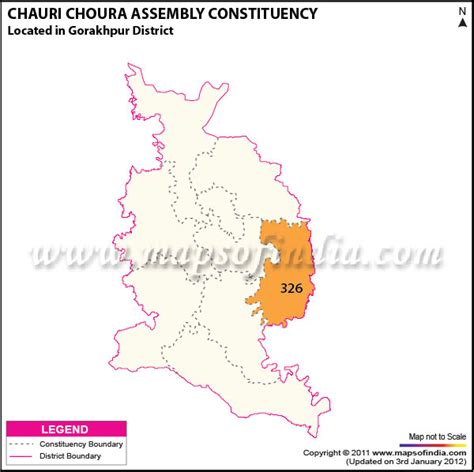 Chauri Chaura Election Result 2022 Live Assembly Constituency Map