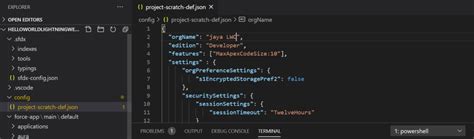 Creating Scratch Orgs Using Visual Studio Code Salesforce Dx