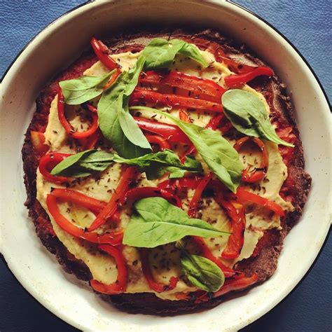 Easy And Happy Food Teff Pizza Pizza De Teff