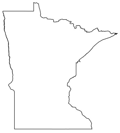 State Outlines Printable