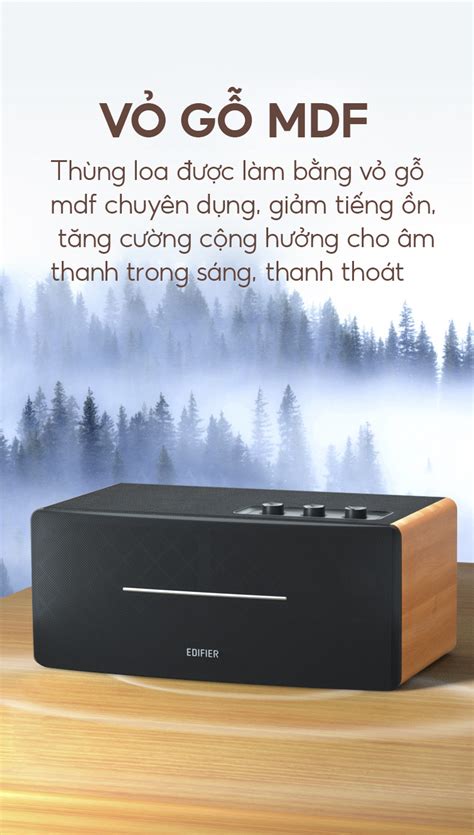 Loa Edifier D12 Bluetooth để Bàn Cs 60w Chuyên Edm Qdang Vn