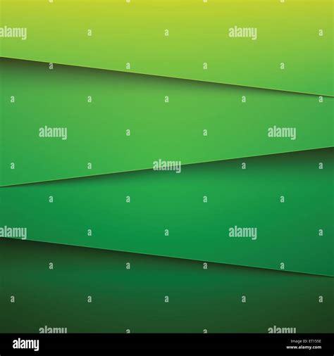 Green Paper Layers Abstract Vector Background Rgb Eps 10 Vector